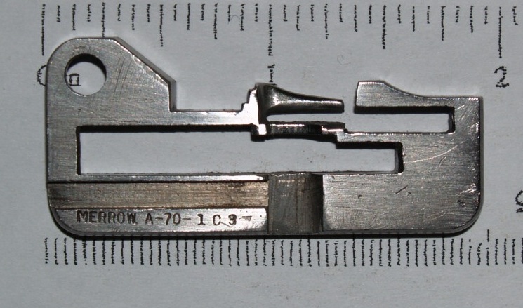 Merrow A-70-103 Needle Plate-1-8 Single, narrow