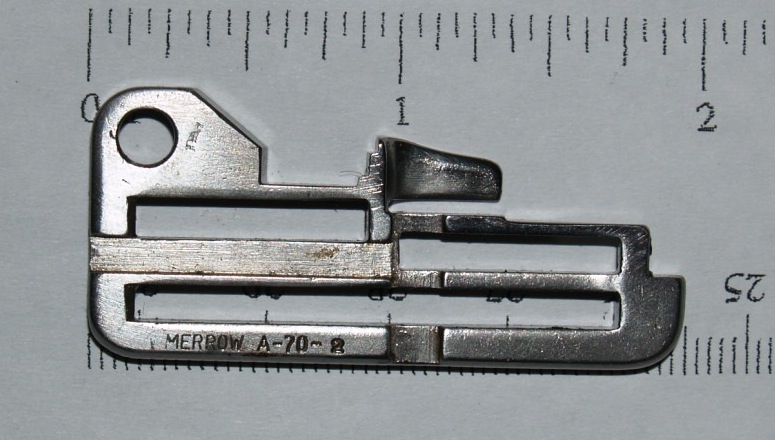 Merrow A-70-2 Needle Plate- 5-32 Double Row