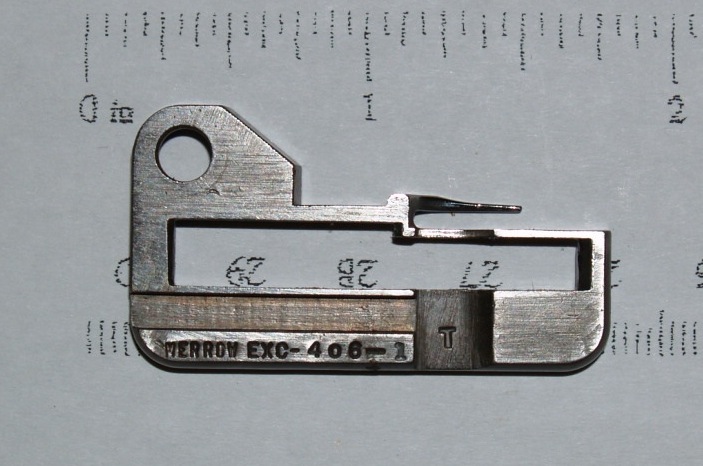 Merrow EXC-406-1 Needle Plate